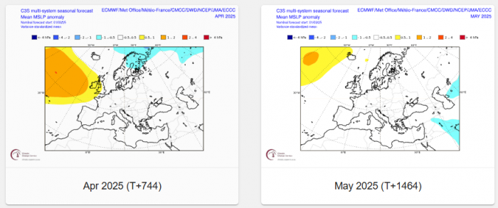 Long Range Weather Forecast | Spring 2025 | Netweather.tv