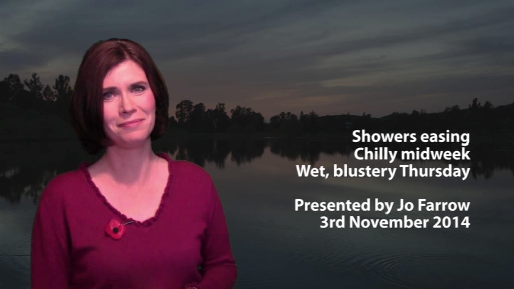Chilly Before Rain And Wind Returns - presented by Jo Farrow