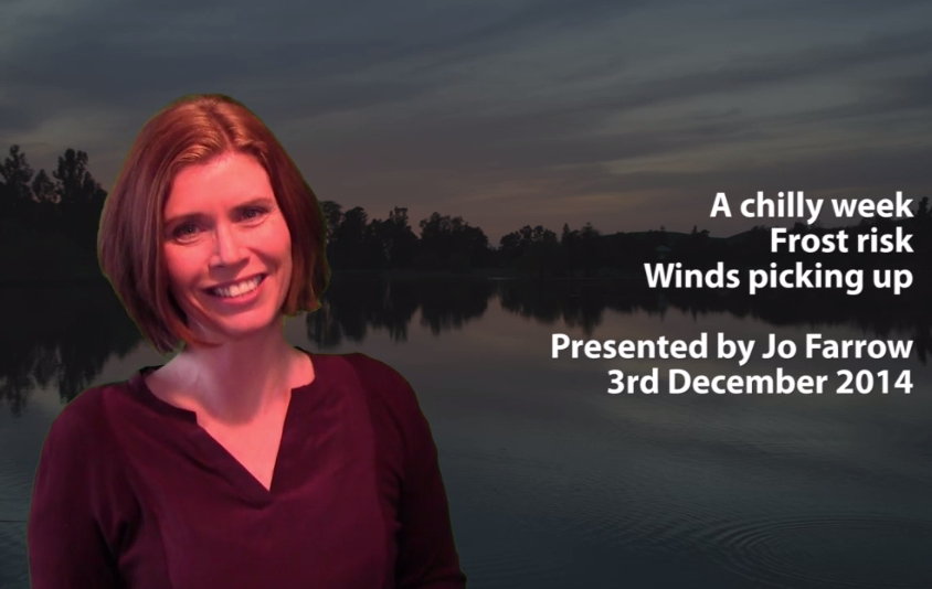 Staying Chilly - Video Forecast Presented By Jo Farrow
