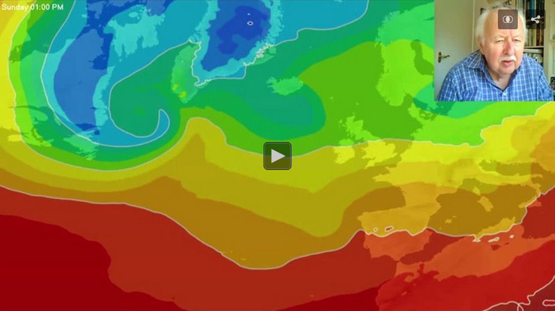 Michael Fish: High pressure dominates, with a cool easterly flow