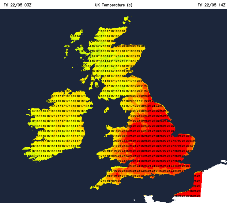 May temperature record of 32.8C from 1944 under threat this Bank ...