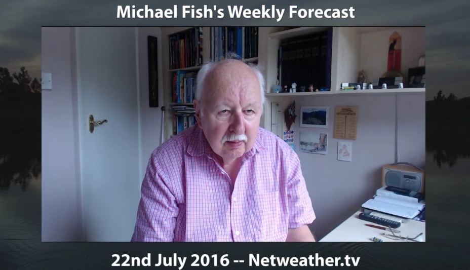 Miserable Michael Fish means more heat in the south