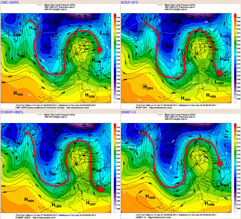 Synoptic guidance - When will the block break down?