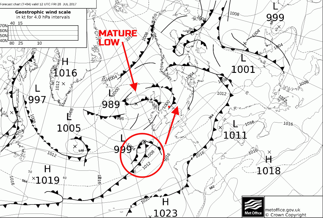 Synoptic Guidance - Cyclonic Weather Set To Dominate