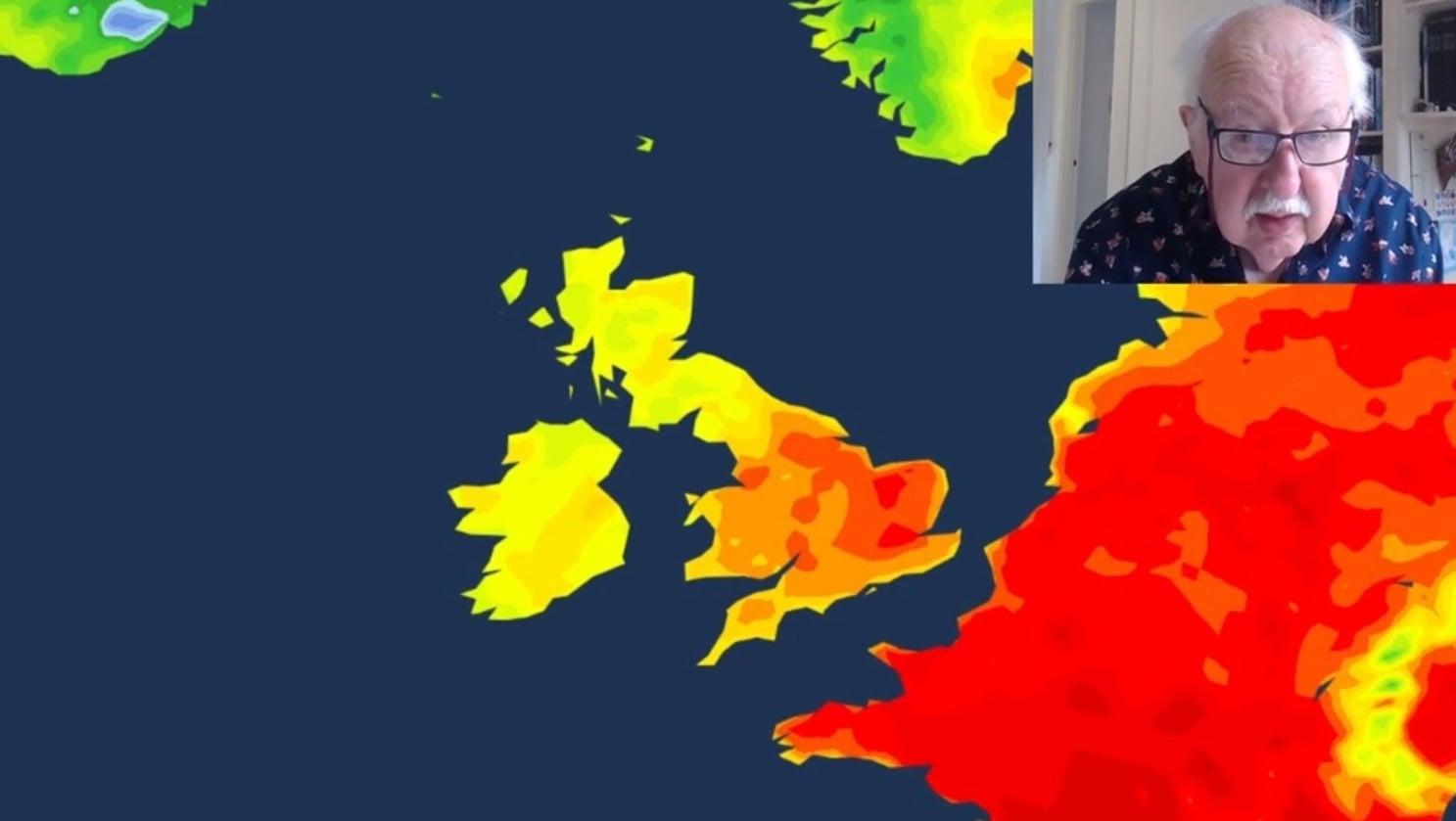 Michael Fish: Some heat but plenty of rain on the way