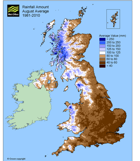 Should it be raining this much in August?