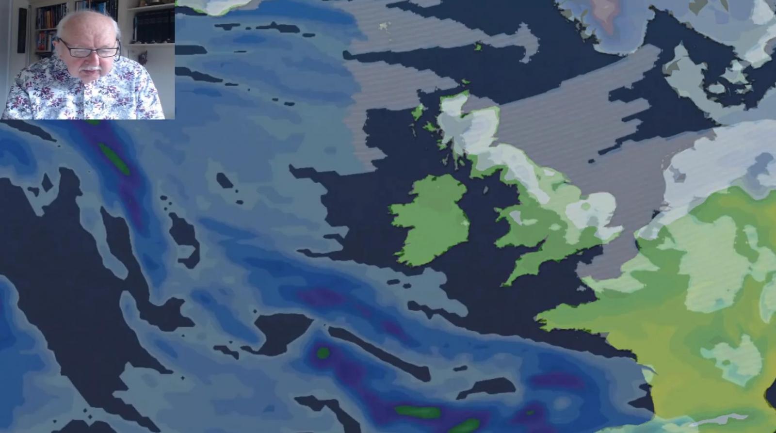 Michael Fish: Here comes the cold and snow