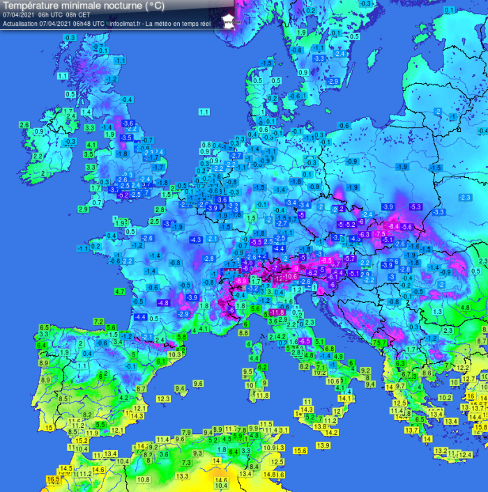 Cold waves hitting Europe continue to threaten growers, is there a link ...