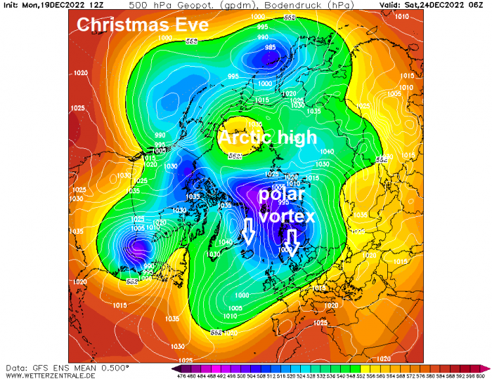 Christmas Forecast - will it snow? Model mayhem paints an unclear ...