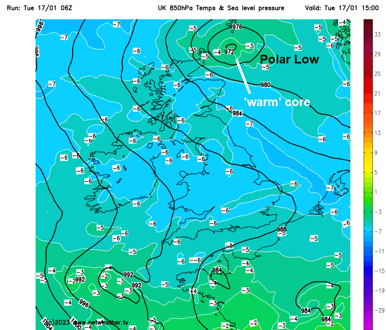 Polar Low will bring heavy snow and blizzard conditions to northern ...