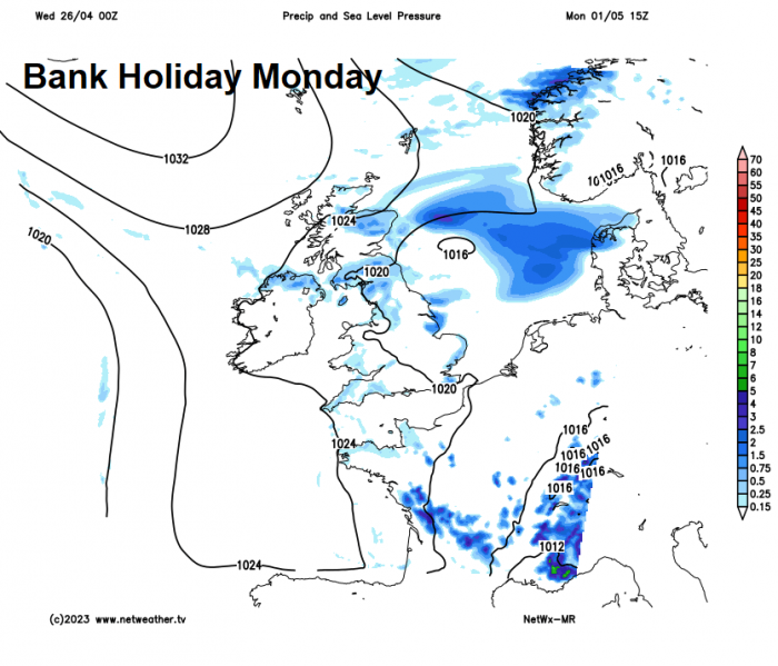 May Day followed by the Coronation - how's the weather looking?