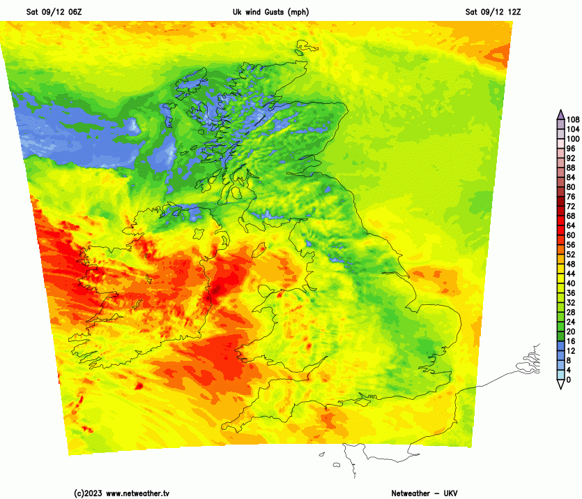 A wet, windy weekend but a likely change is around the corner