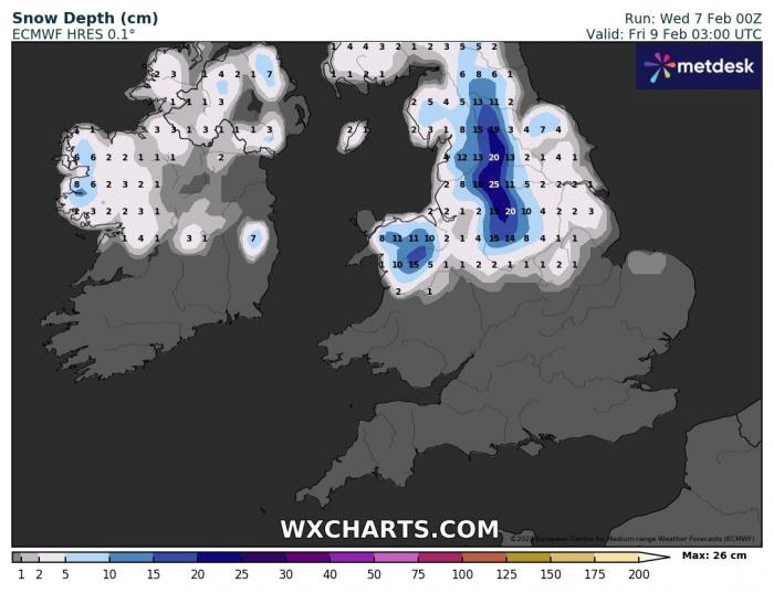 Synoptic Analysis: Snow risk for central & northern areas, heavy rain ...