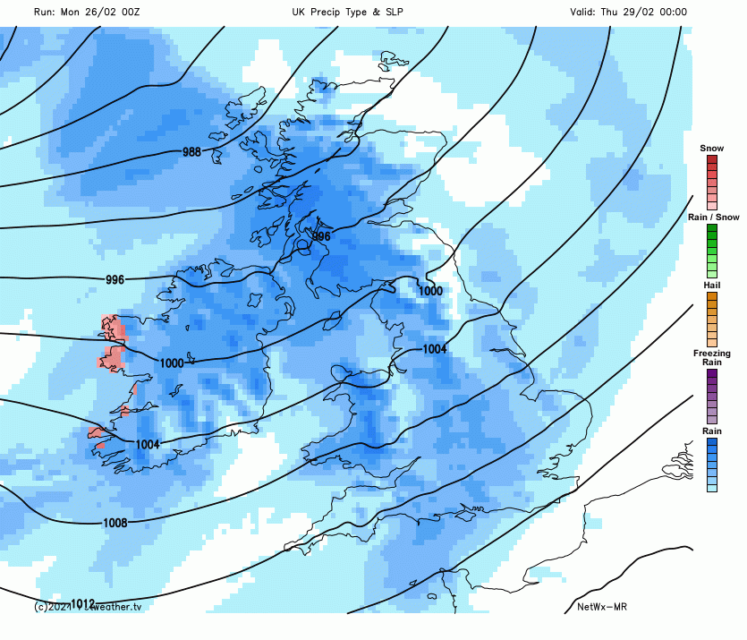Drier today after a wet February, but more rain on the way this week