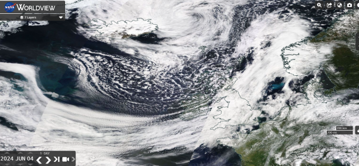 A cool start to June brings snow to the Scottish mountains