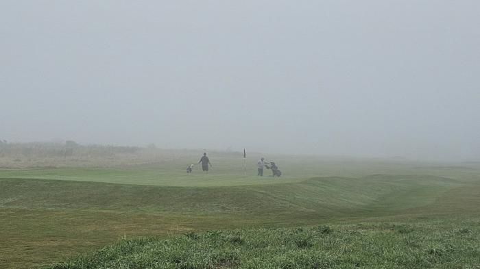 Coastal advection fog. The northeastern Haar or Seafret