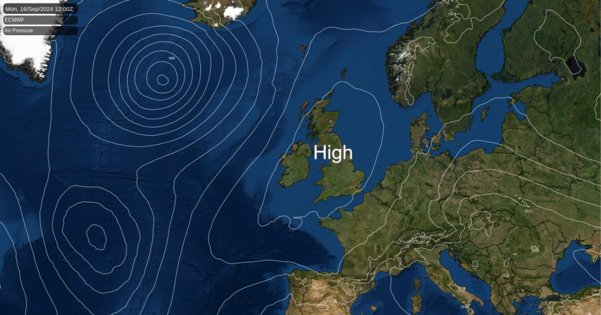 High Pressure Dominates UK Weather, Contrasting with Severe Flooding in ...
