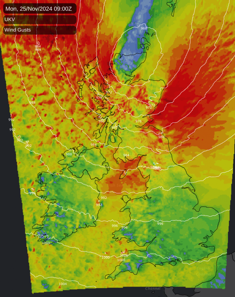 Further rain and wind as storm Bert slowly weakens and moves away to ...