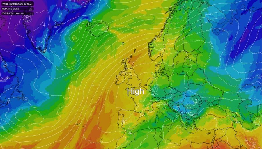 Weather pattern to remain steady as anticyclone drifts East
